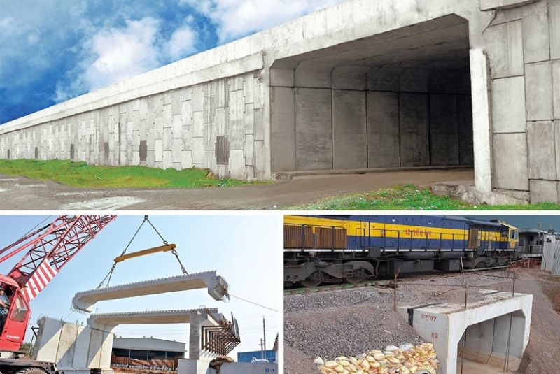 Box bridges - Terre Armee's customized precast concrete box bridges